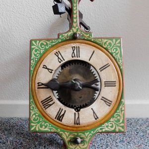 Gramans | Wall Decor | Gramansmedieval Style 5th C Wooden Clock Spain ...